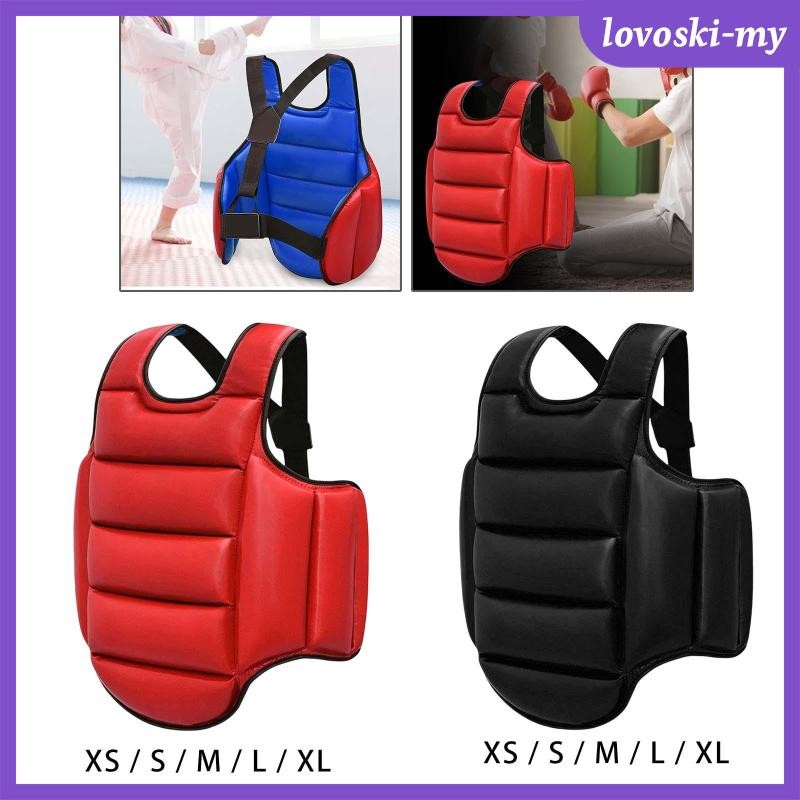 [LovoskiMY] Taekwondo Protector Vest Equipment Karate Chest Guard for ...
