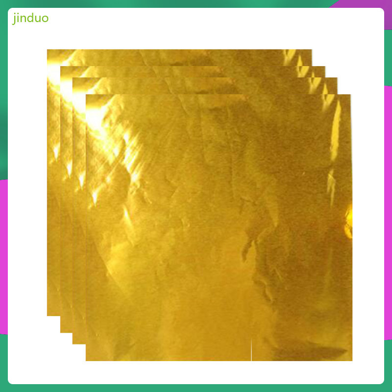 Gift Wrapping Paper Edible Gold Foil Candy Wrapped Kit jinduo | Shopee ...