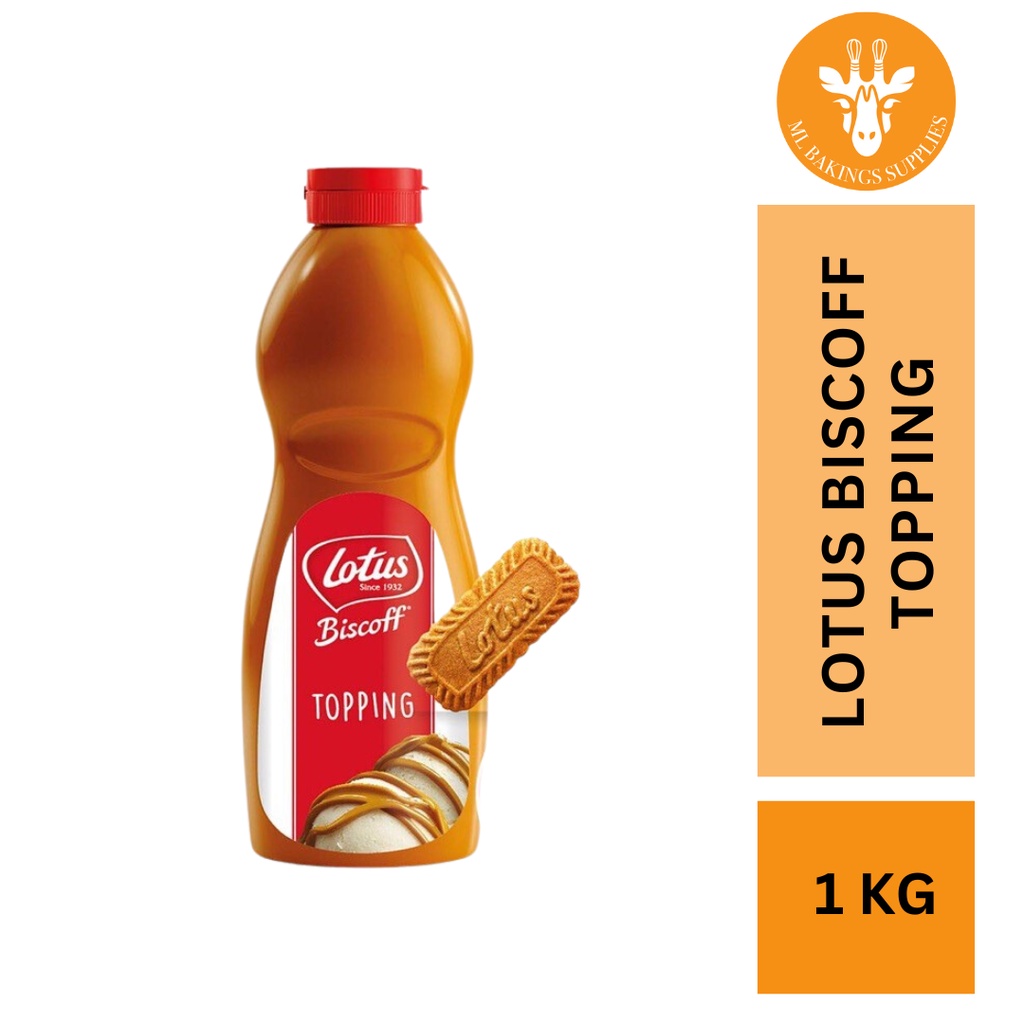[READY STOCK] Lotus Biscoff Topping 1kg | Shopee Malaysia