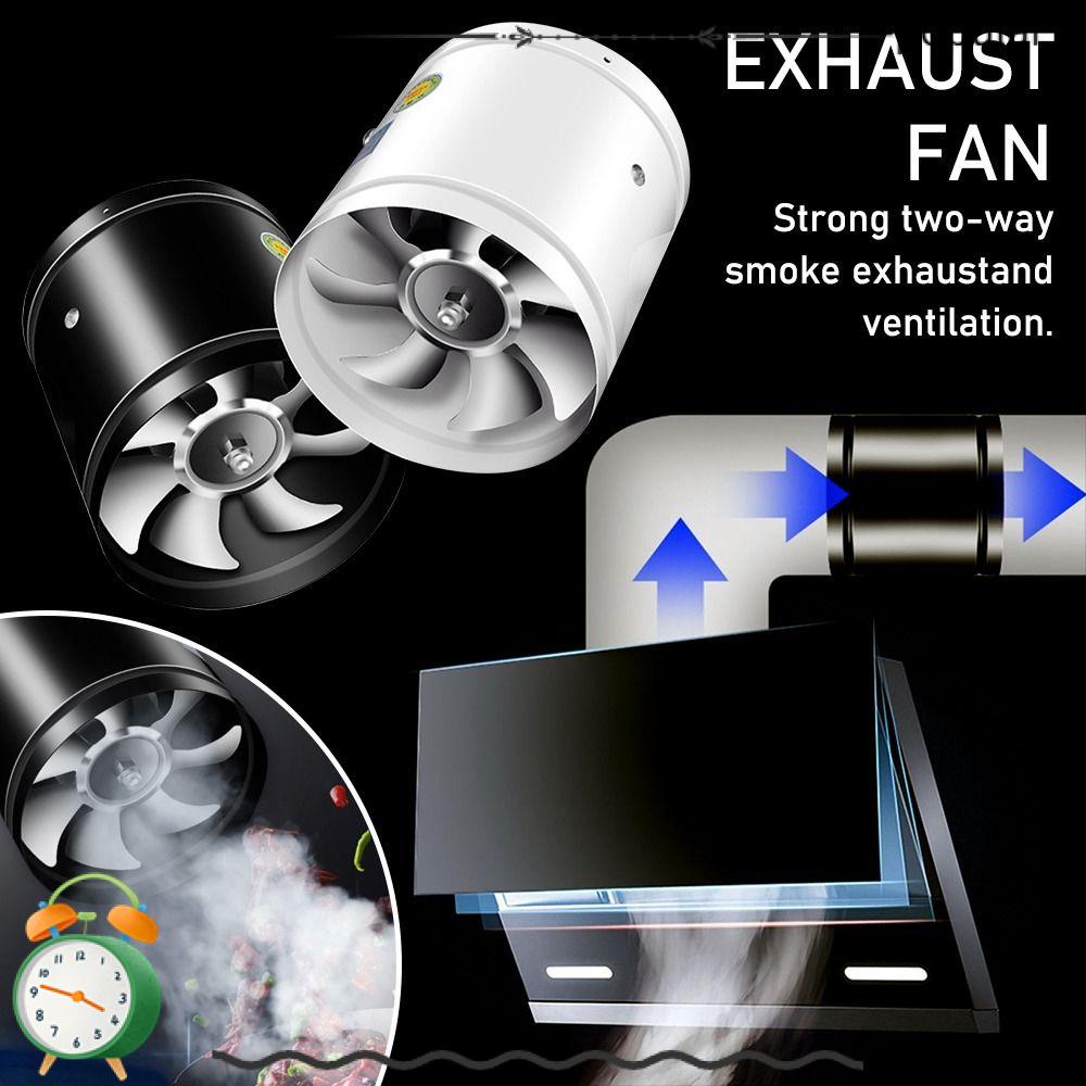 POP Exhaust Fan, Air Ventilation Pipe Toilet Mute Exhaust Fan ...