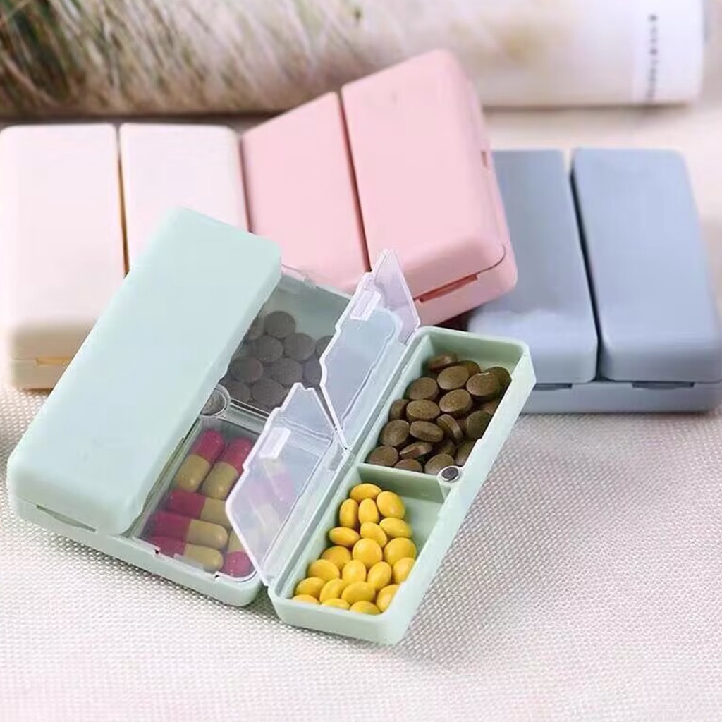 1 Pc Portable Small Pill Boxes Large Capacity Magnetic Box Organizer 7 ...