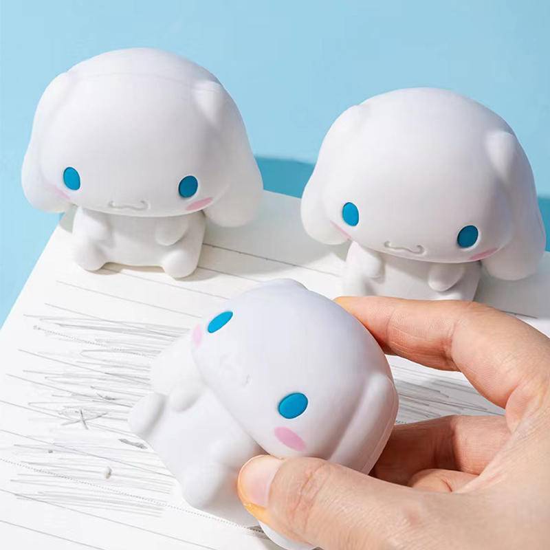 3 Styles Sanrio Creative 3D Mymelody Kuromi Cinnamoroll shape pencil ...