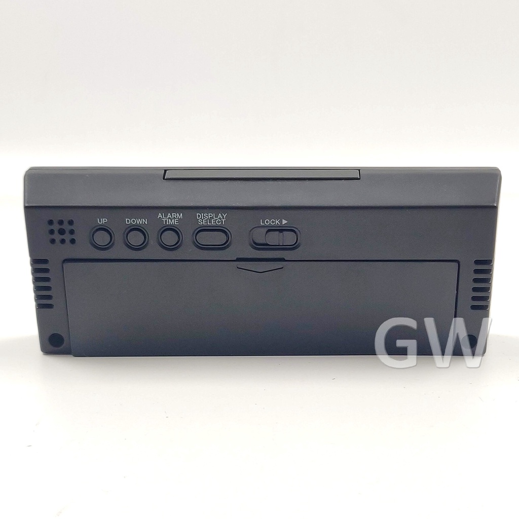 100% ORIGINAL SEIKO Digital Dual Alarm Clock Volume Calendar ...