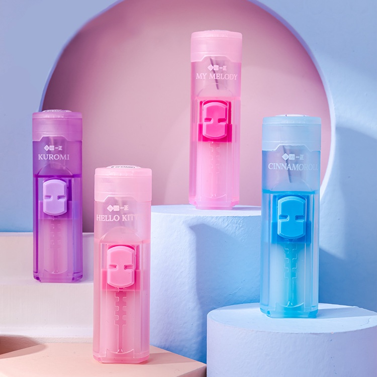 Sanrio&iigen Joint 2-in-1 Family Image Pencil Sharpener Push-Pull ...