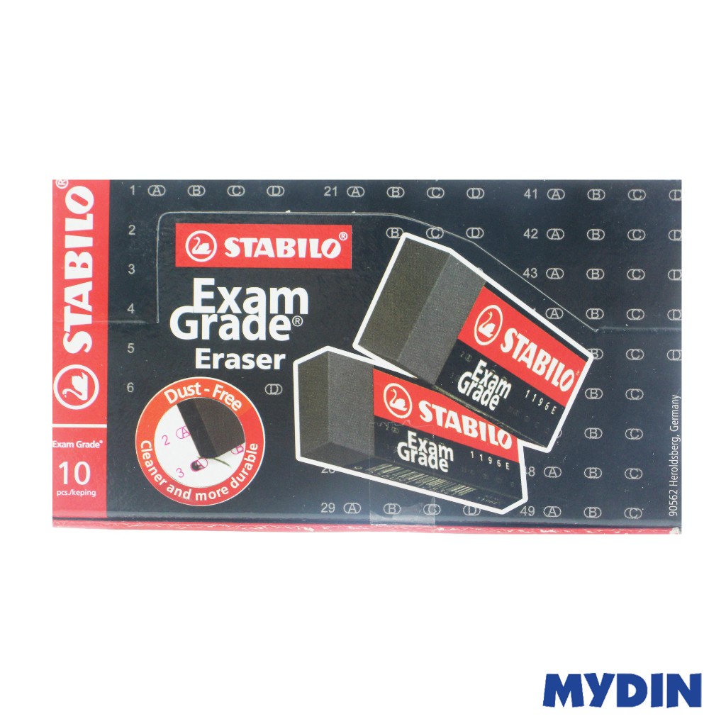 Stabilo Eraser Exam Box (10s) | Shopee Malaysia