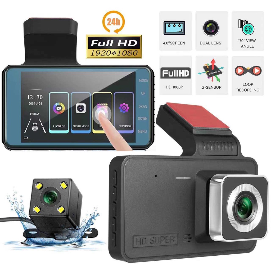 70mai Touch Screen Dash Cam Car Dashcam 1080P HD Car Camera Recorder ...
