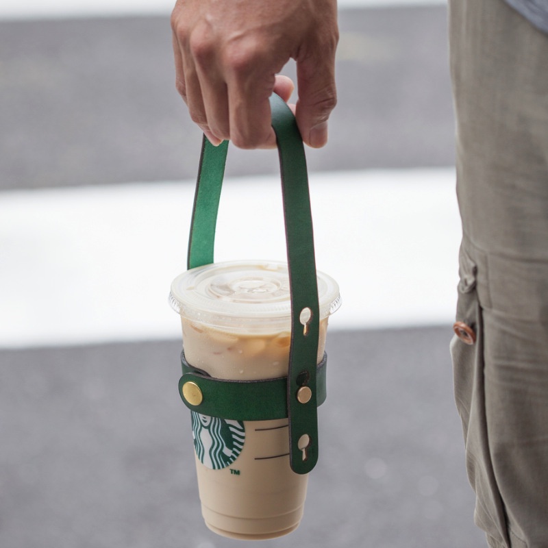 Portable coffee cup sleeve Portable hand carrying milk tea cup coffee ...