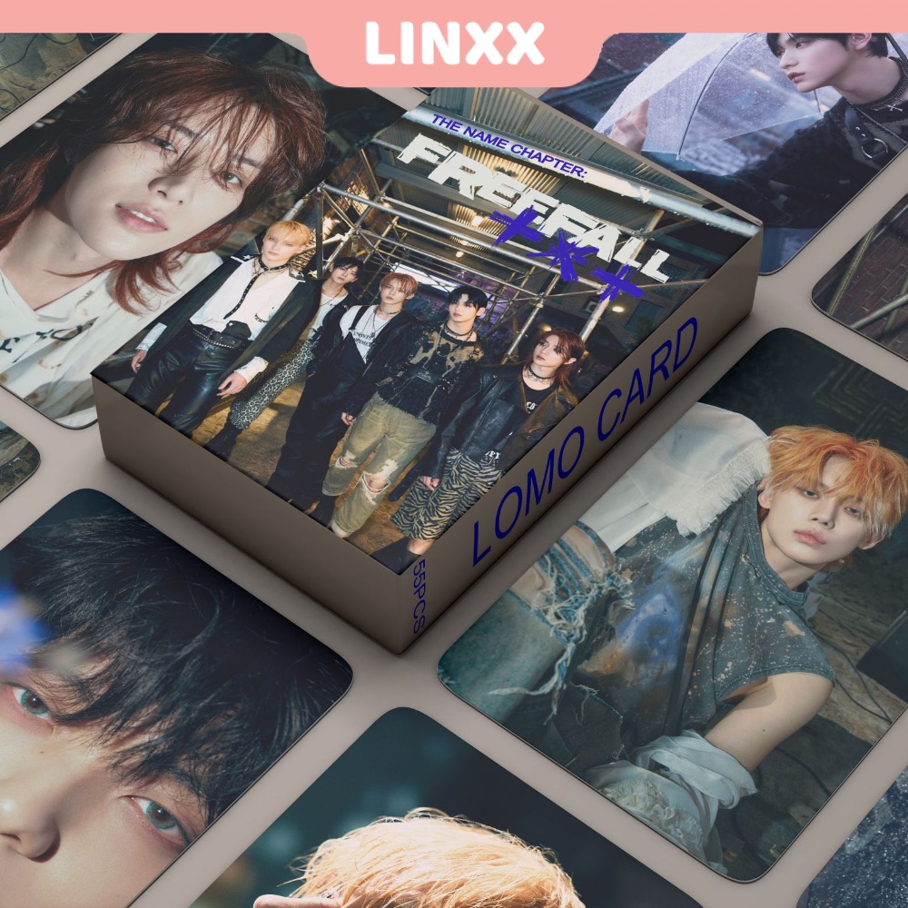 LINXX 55 Pcs TXT The Name Chapter: FREEFALL Album Lomo Card Kpop ...