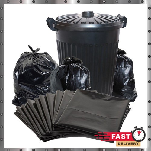 Heavy Duty Plastik Sampah Tebal & Besar / Garbage Bag Thick & Big ...