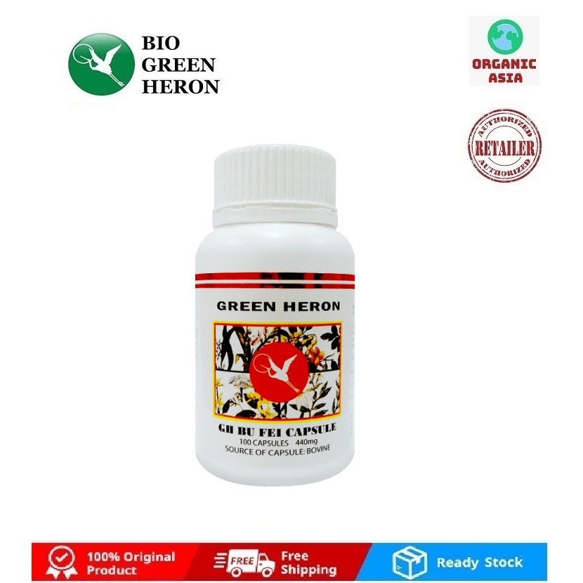Green Heron GH Bu Fei Capsule (440mg x100cap) | Shopee Malaysia