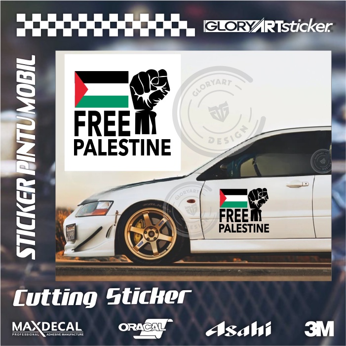 Sticker Free Palestine Sticker Save Palestine Sticker Cutting Car Palestine | Shopee Malaysia