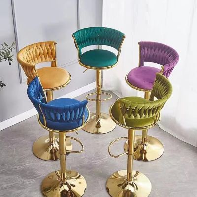 Nordic fashion light luxury swivel lifting bar chair that can lift ...
