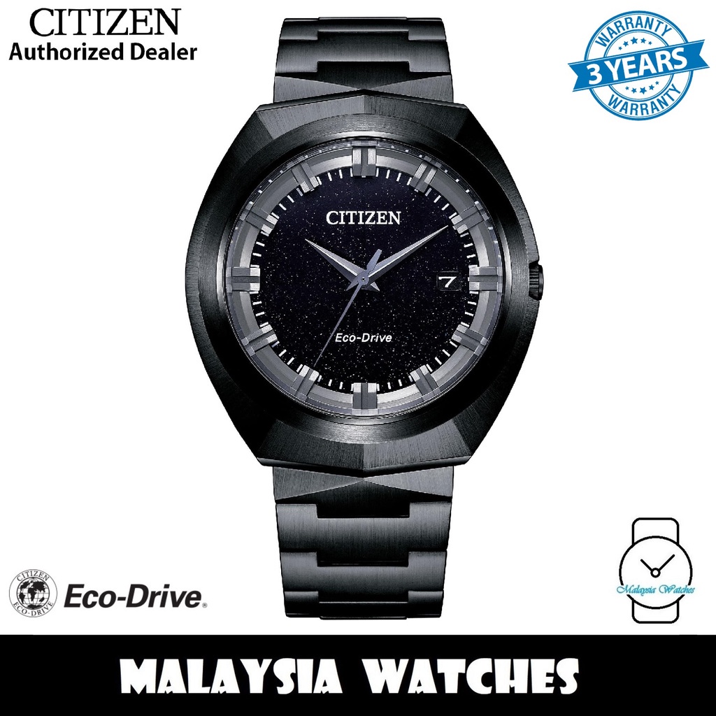 (100% Original) Citizen BN1015-52E Eco Drive 365 Black Dial Sapphire Crystal Glass Stainless ...
