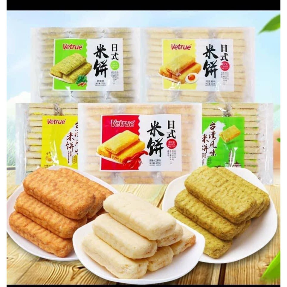 Vetrue Japanese Style Rice Cracker 300g (english Version) | Shopee Malaysia