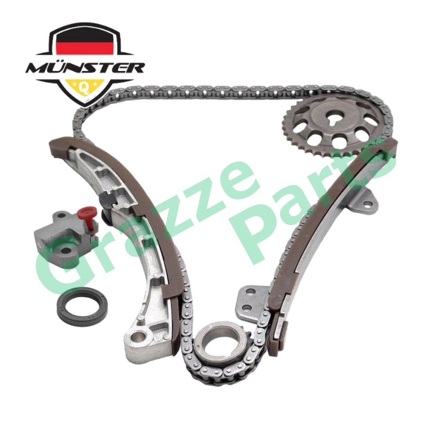 (8pc) Münster Timing Chain Kit Set 13506-21020 for Toyota Vios NCP42 ...