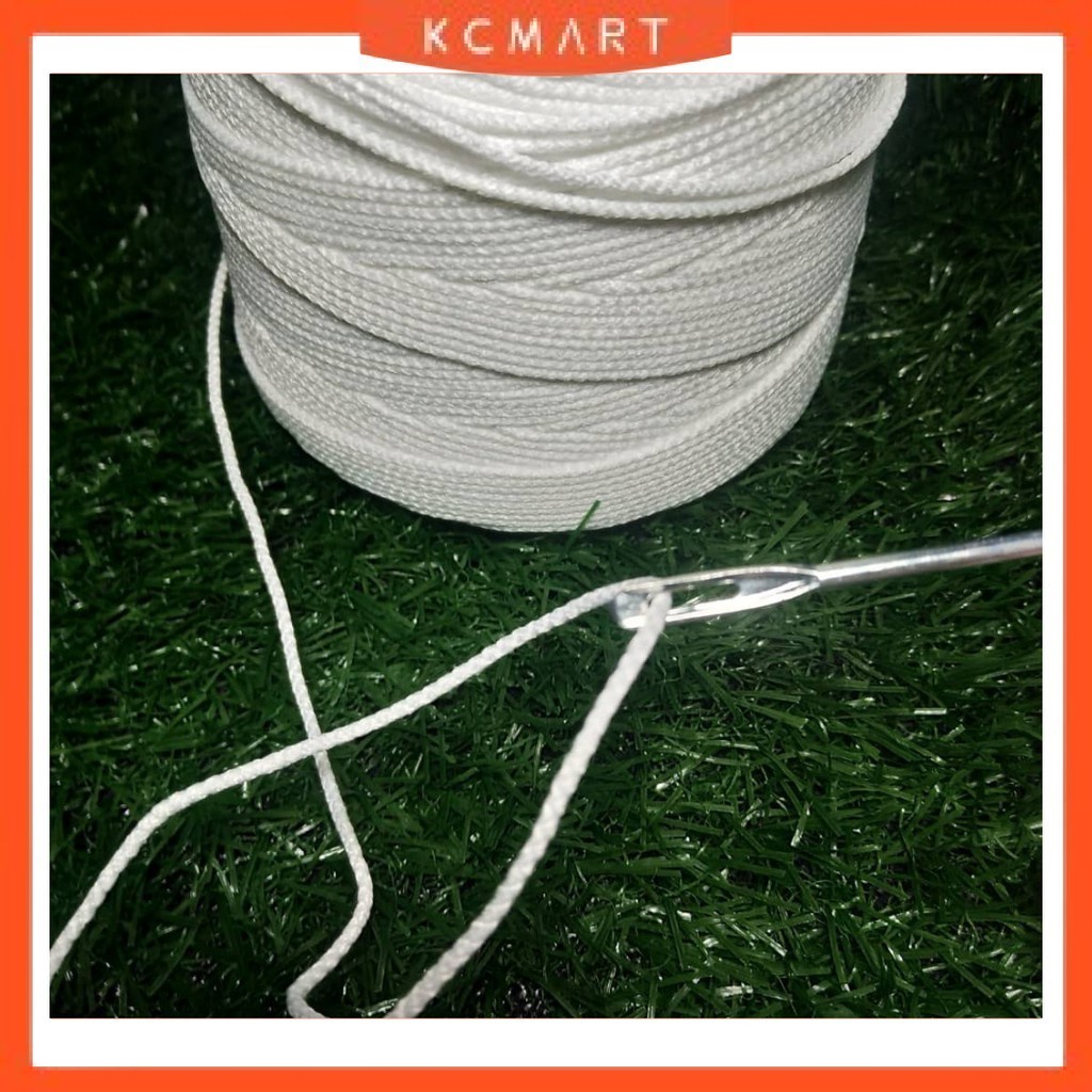 10Meter Benang Guni Sofa Pull Button Cotton Thread Thick Polyester ...