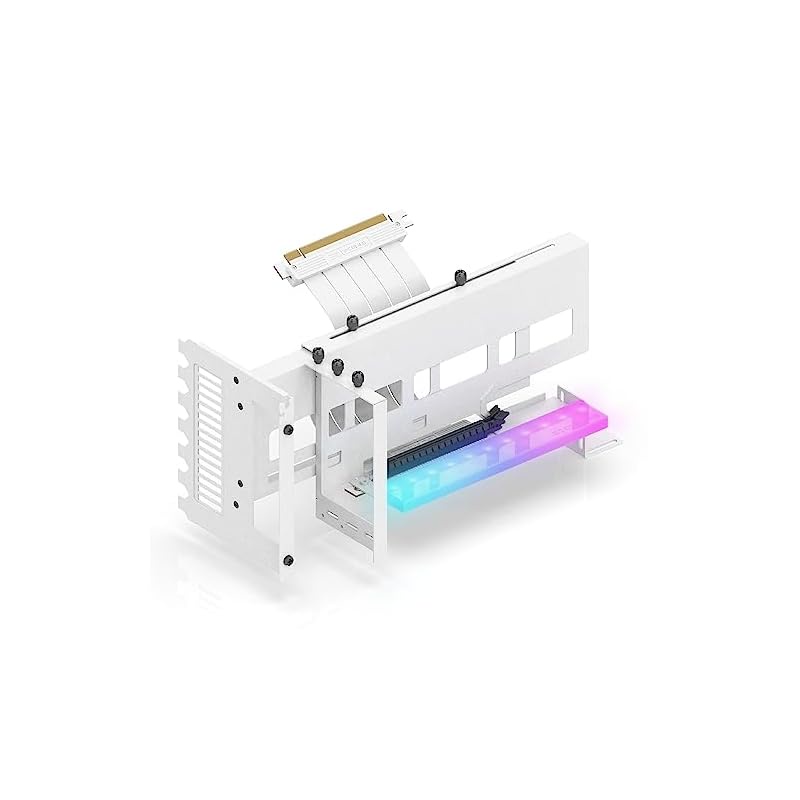 EZDIY-FAB New RGB Vertical PCIe4.0 GPU Bracket Vertical Graphics Card ...