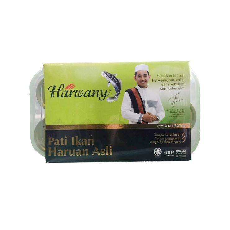 Harwany Pati Ikan Haruan Asli 75ml 6+1 Bottles (Exp: 08/2025) | Shopee ...