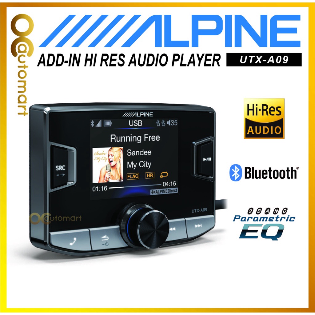 Alpine UTX-A09 Add-in Hi Res Audio Player | Shopee Malaysia