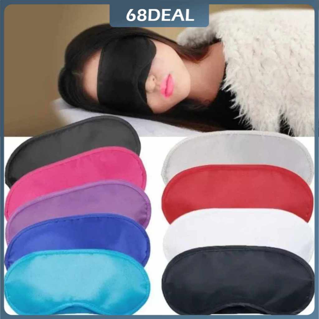 [Johor Stock] Travel Sleeping Eye Mask Sleep Padded Eye Cover Relax ...