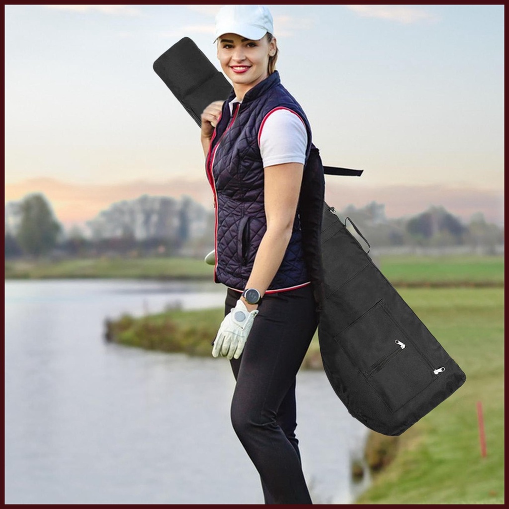 Golf Travel Bag Portable Waterproof Golf Club Bag Wear-Resistant Golf ...
