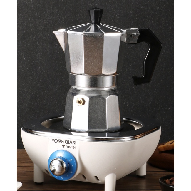 ℂ𝔸𝕄ℙ𝕀ℕ𝔾🏕️ Moka Pot Coffee Makers Italian Drip Top Mocha Espresso ...