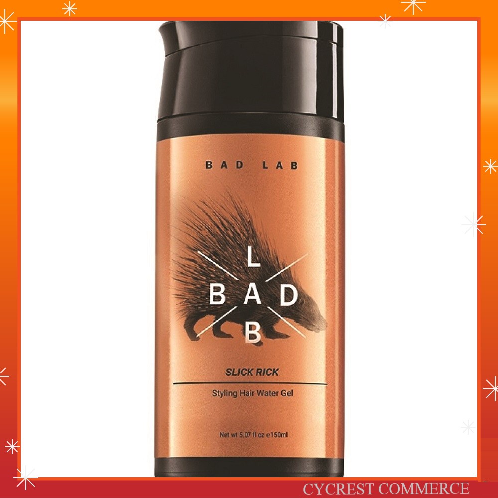 Bad Lab Slick Rick Styling Hair Water Gel (150ml) | Shopee Malaysia