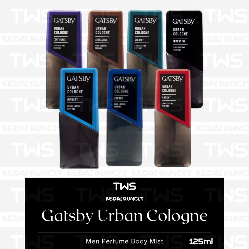 Gatsby Urban Cologne 125ml (Men Perfume Body Mist) | Shopee Malaysia