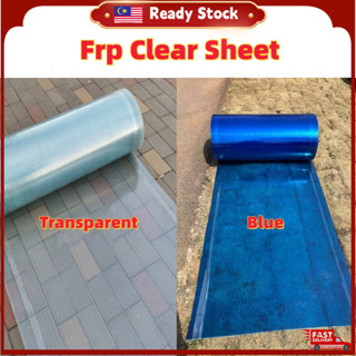 PVC Roof Sheet 1mm tebal anti uv Polycarbonate Sheet Atap Cerah Atap ...