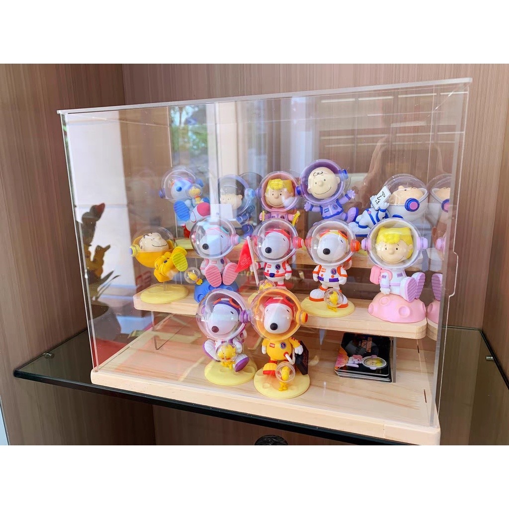 Transparent Acrylic Doll Storage Box Hand-made Display Box Doll Acrylic ...