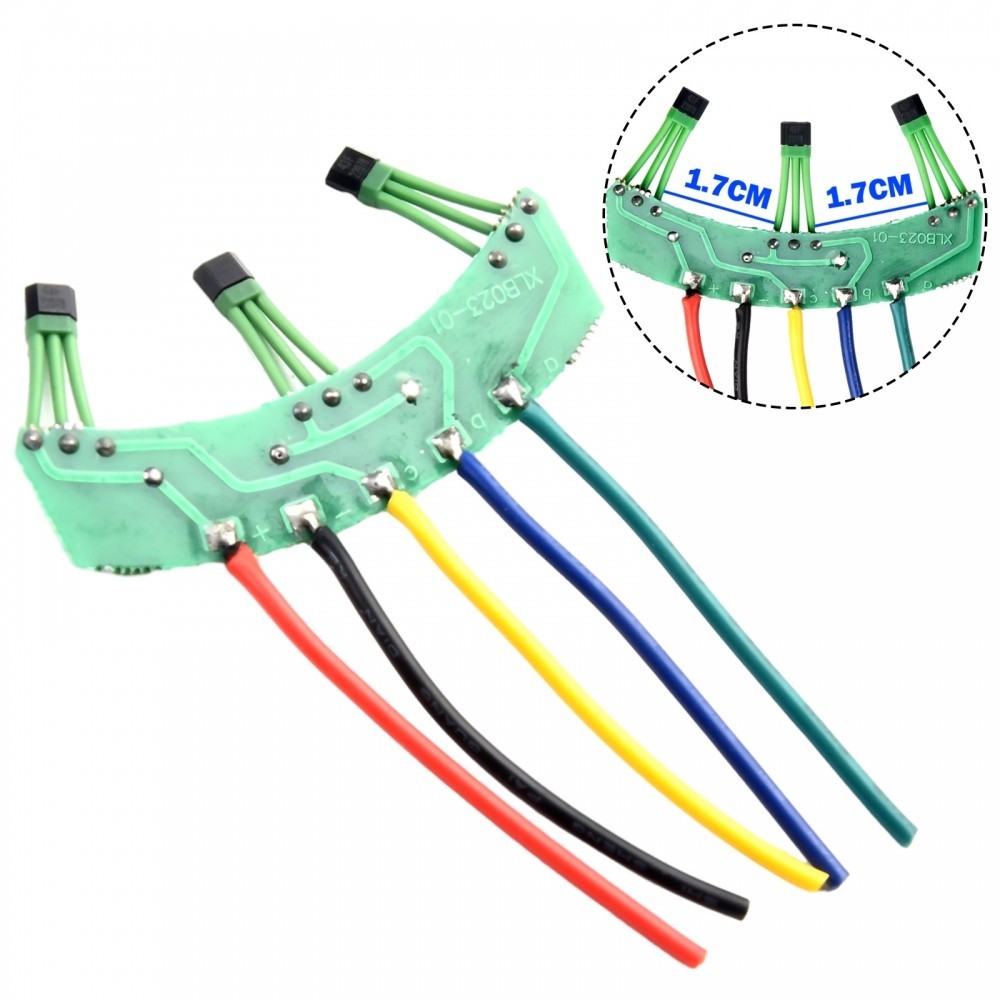 High Compatibility Ebike PCB for 43F Sine Wave Motor Includes Hall ...