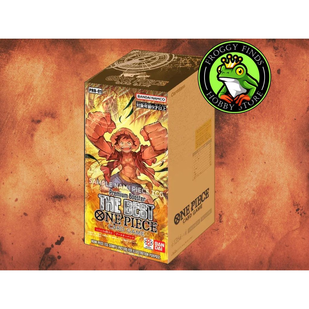 [ONE PIECE TCG] PRB01 (1 BOX) PREMIUM BOOSTER ONE PIECE CARD THE BEST ...