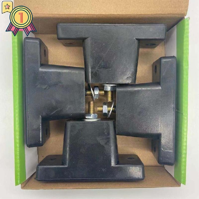 4Pack Cushion Air Conditioner Rubber Vibration Mounting Bracket Shock Absorbing Anti-Vibration ...