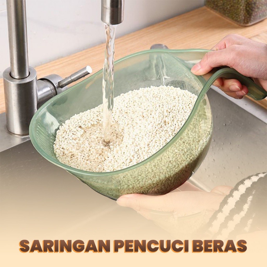 Superbee Transparent Rice Washing Strainer L03 Extra Large Food Grade ...