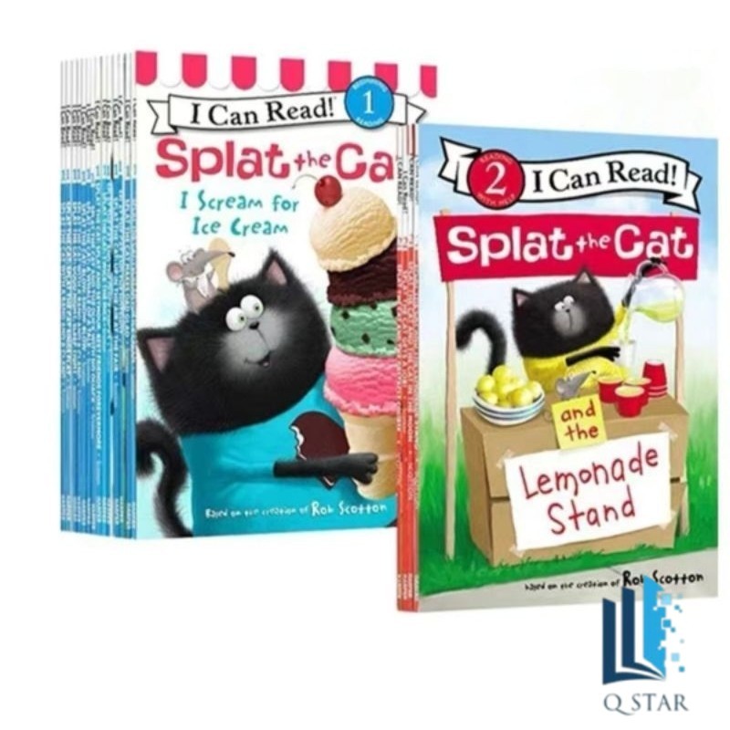 I Can Read Splat The Cat Kid Story Books (20 Books) | Shopee Malaysia