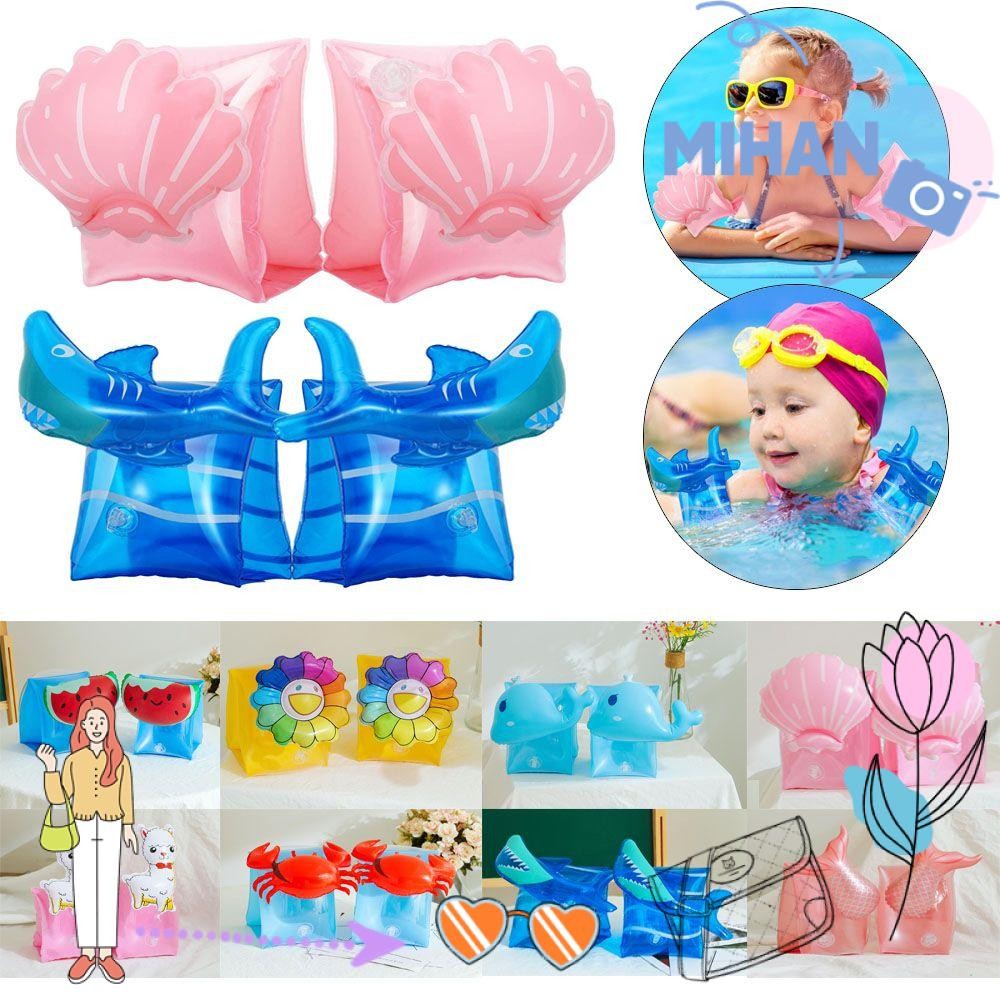 MIHAN Swimming Arm Ring Pool Buoys Pool Party Toys Swimming Circle Swim ...