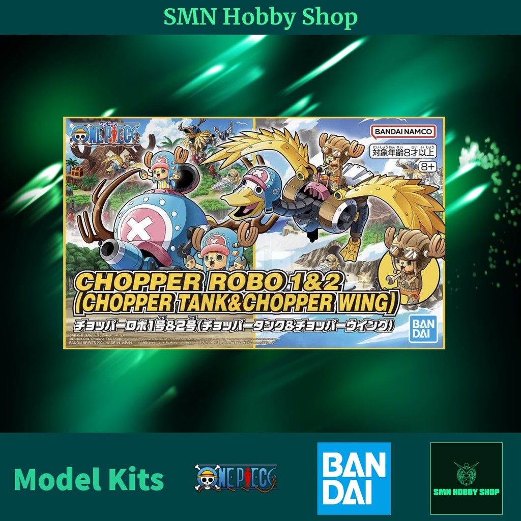Plamo Chopper Robo 1 & 2 Chopper Tank & Chopper Wing Toys Plastic Model ...