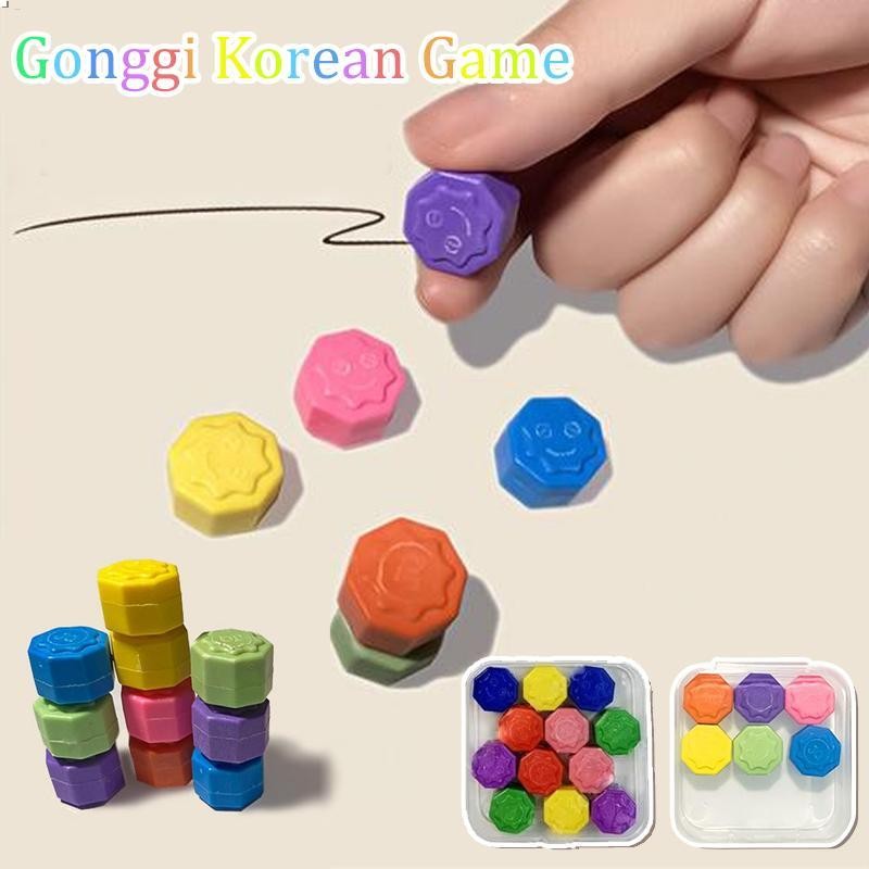 6/12PCS Gonggi Korean Game Jack Stone Pebbles Set Throwing And Catching ...