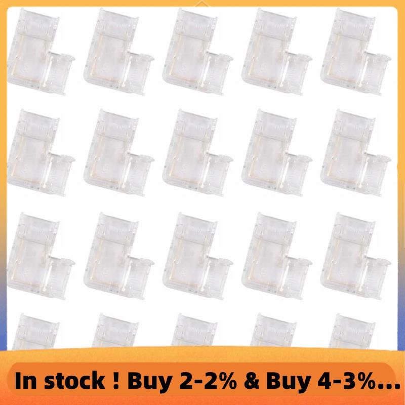 LED Light Strip Connector Right Angle Connector Cob RGB Light Strip 90 ...