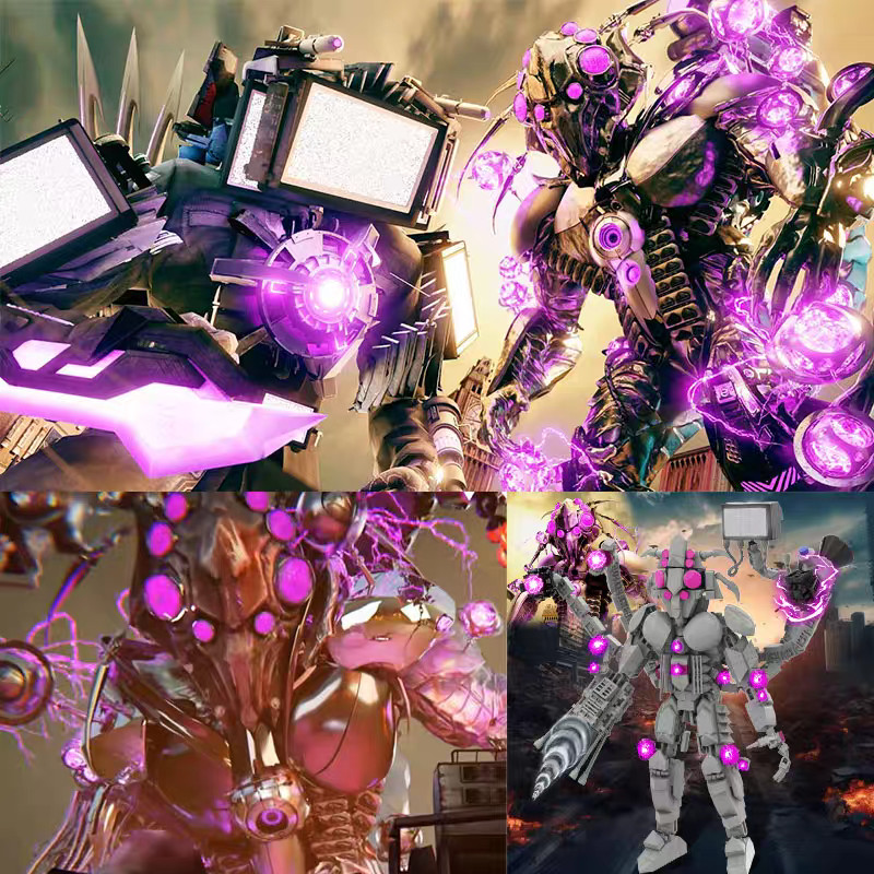 Anti-titan Void Beast Dr. Toiletman Joint War Titan Monitoring King TV ...