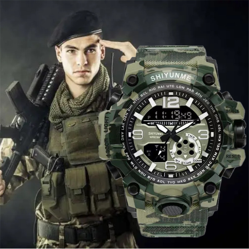 Multifunctional Watch Men Women Special Forces Army Green Waterproof ...