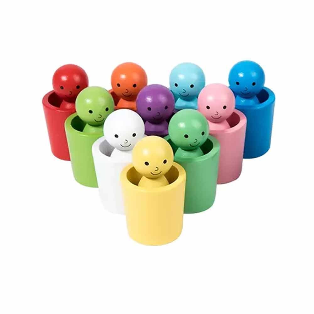 Montessori Color Sorting Sensory Game for Toddlers | Shopee Malaysia