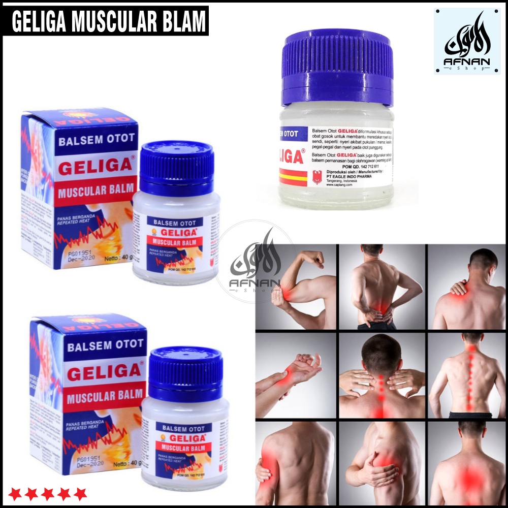 Blam Geliga Muscular Balm Ointment 20g Remove Pain Head Pain Knee Pain ...
