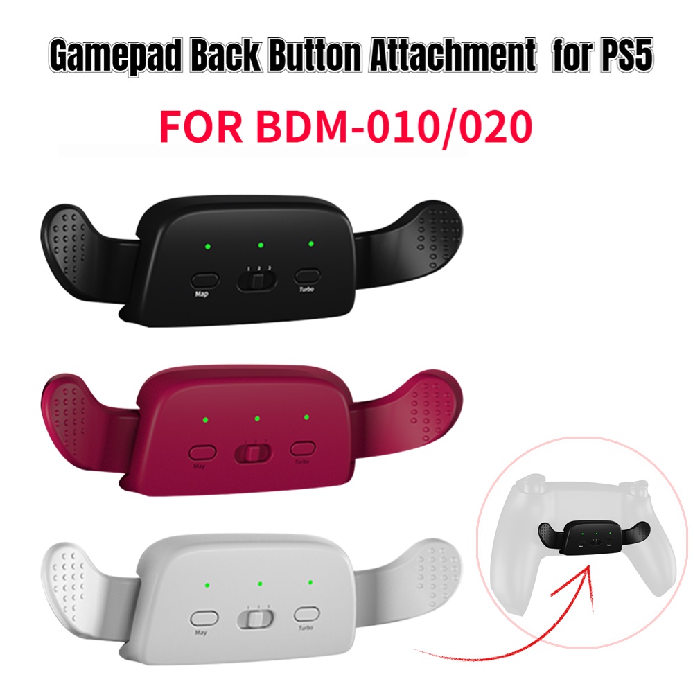 Gamepad Back Button Attachment Game Controller Key Extender Accessories for PS5 Game Playing ...