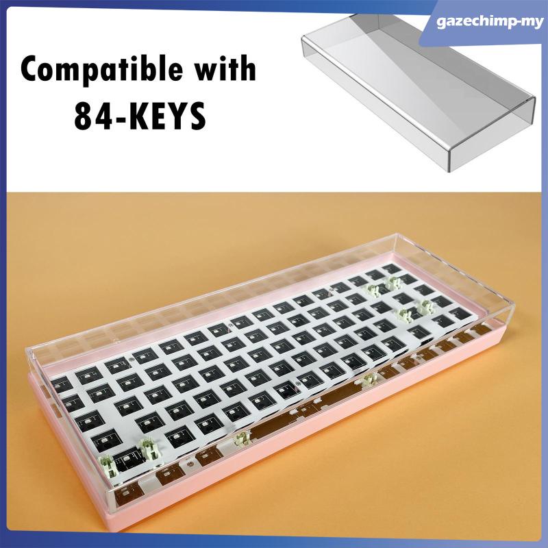 [GazechimpMY] Acrylic Keyboard Dust Cover Gaming Keyboard Case, Dustproof Easy to Use, Desktop ...