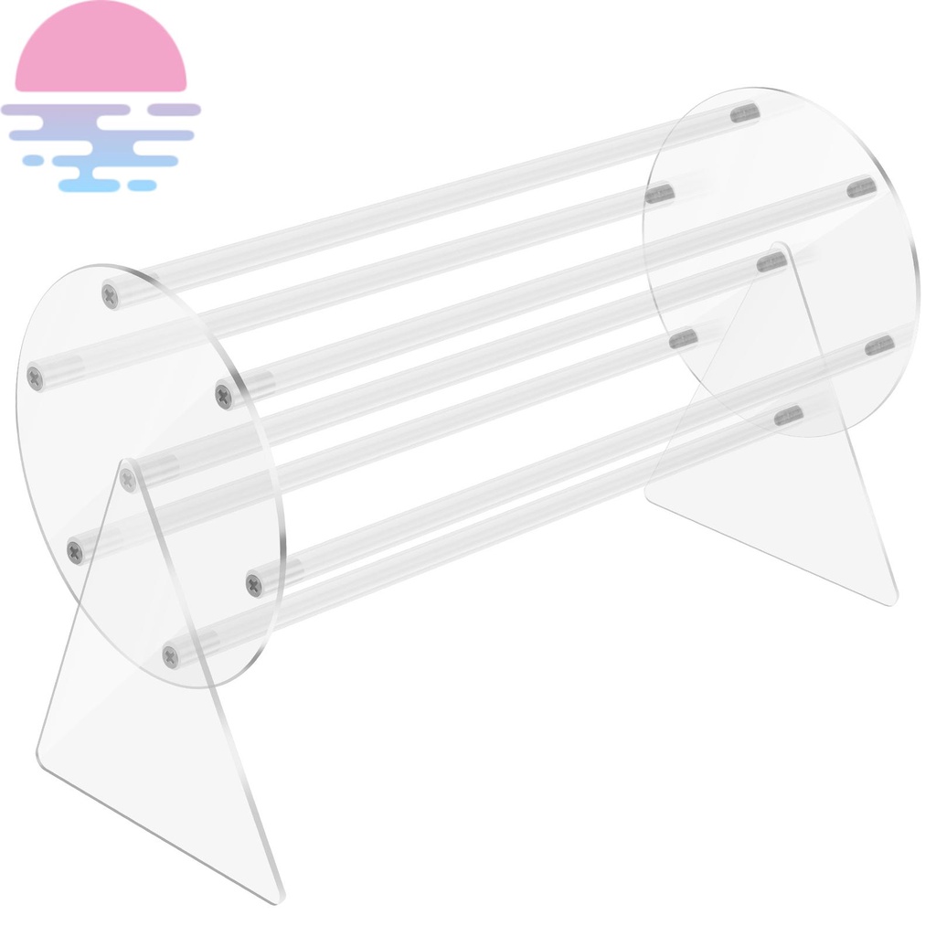 Claw Clip Organizer 360 Degree Rotating Claw Clip Holder Transparent ...