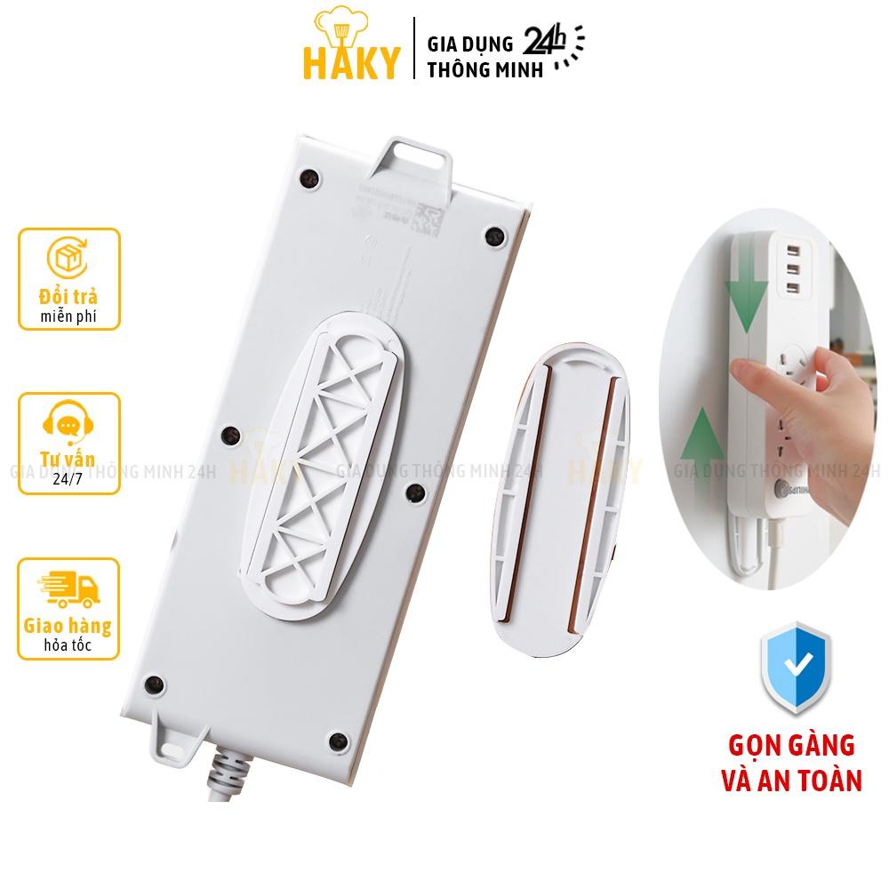 Wall sticker for hanging power outlet, wifi unit, super sticky multi ...