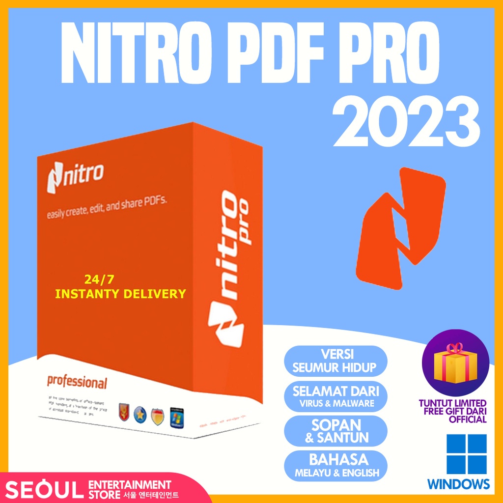 NITRO PDF PRO WINDOWS PC 🎇 LIFETIME PREMIUM 🎇 EASY INSTALL 🎇 FAST ...