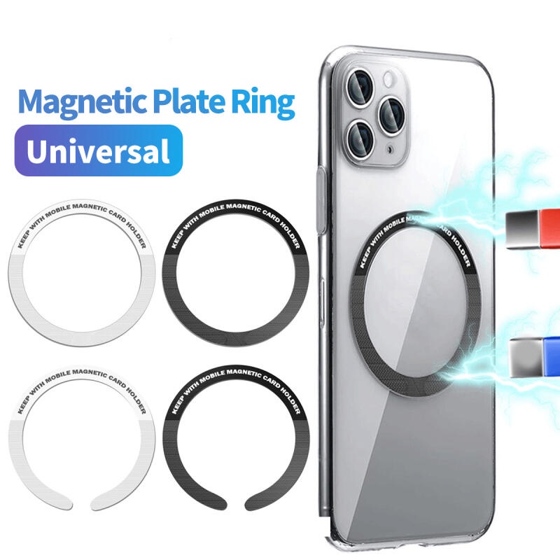 1/3/5pcs Mag/safe Wireless Charging Sticker Rings for ip 15 14 ProMax ...