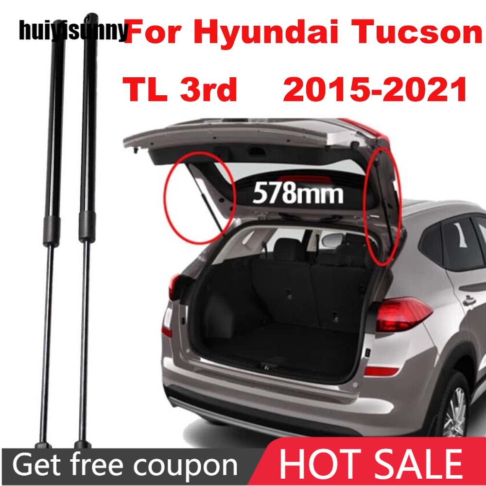 HYS Rear Tailgate Struts For Hyundai Tucson TL 3rd 2015-2021 Trunk ...